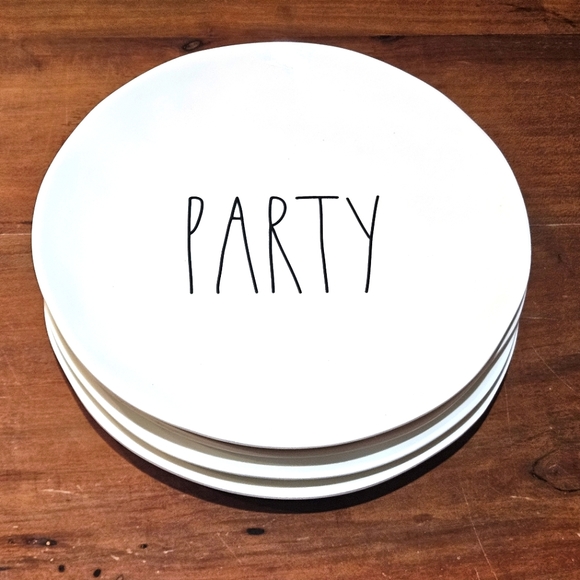 Rae Dunn | Dining | Rae Dunn Artisan Collection Melamine Plates Set Of ...